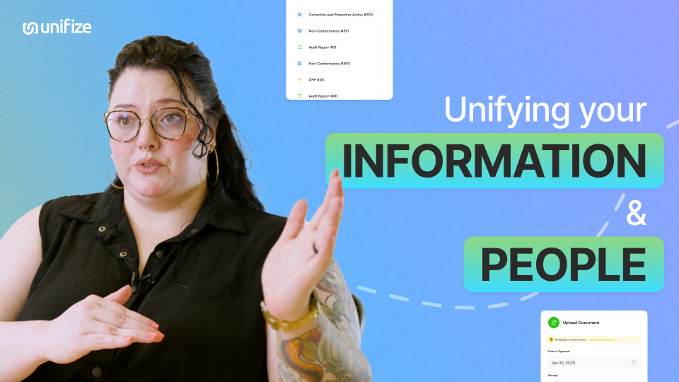 What it really means to Unifize your information and people